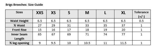 Brigs Breeches – Kingston Equestrian